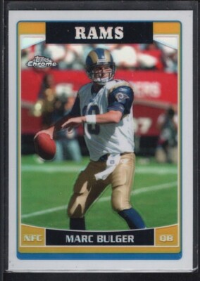 MARC BULGER 2006 TOPPS CHROME #82 REFRACTOR RAMS SP RARE | eBay