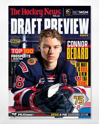 THE HOCKEY NEWS MAGAZINE 2023 DRAFT PREVIEW - DIRECT NEW FROM PUBLISHER ...