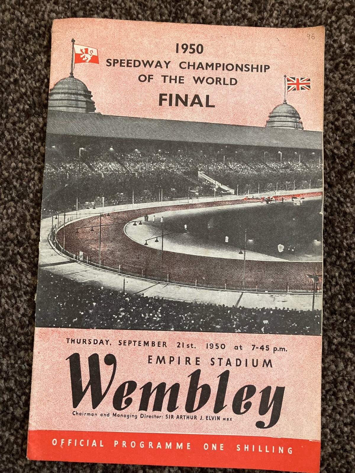 SPEEDWAY WORLD FINAL PROGRAMMES 1947 - 1958 * MULTI LISTING* more stock ...