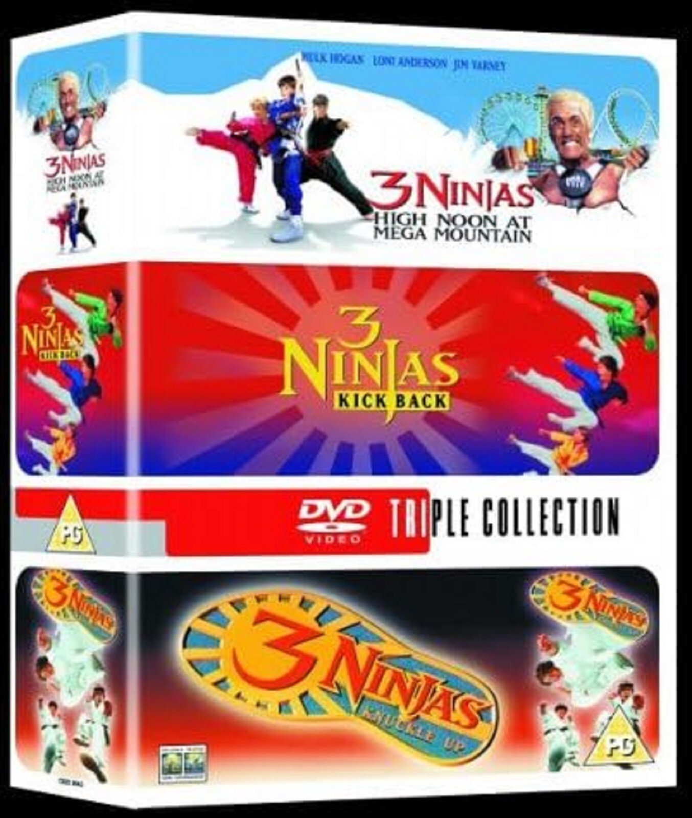 3 Ninjas - High Noon At Mega Mountain / Kick Back / Knuckle Up (DVD ...