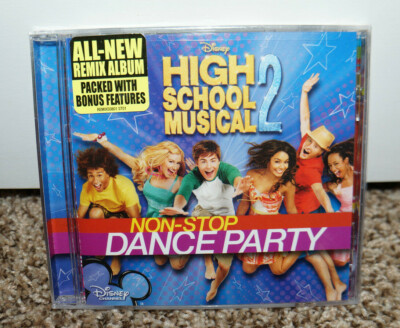 NEW ** HSM2 High School Musical 2 NON-STOP DANCE PARTY CD Music Remix ...