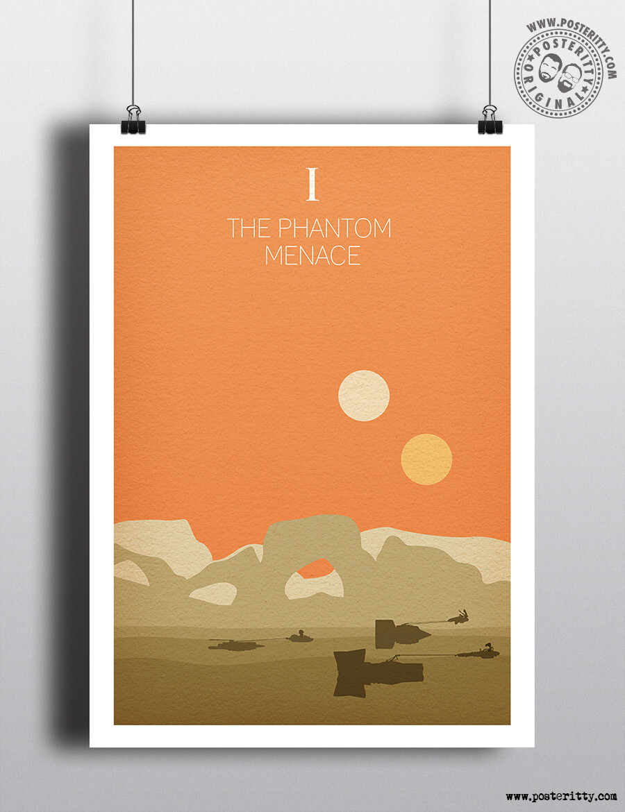 Star Wars Minimalist Art Posters