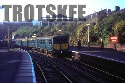 35mm Slide BR British Rail Electric EMU Class 505 Birkenhead Central ...