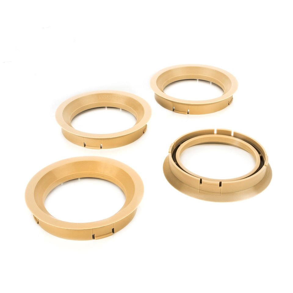 4x Distance Rings Centering Ring for Alloy Wheels Ø 57,1 MM - Ø 72,5 MM ...