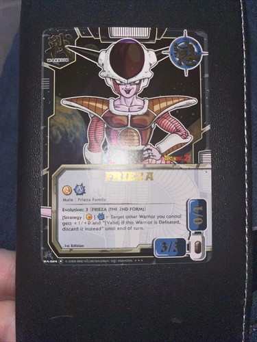 Dragon Ball Z Card Ccg Tcg Frieza HOLO Super Rare Warriors Return WA ...