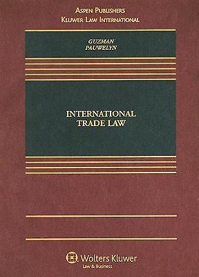 International Trade Law by Andrew T. Guzman (2009, Hardcover) for sale ...