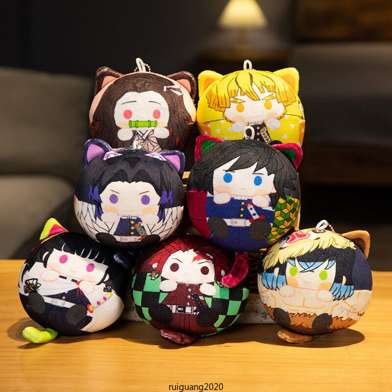 Original Cute Plush Doll Puppet Demon Slayer Tengen Toy Cosplay Cushion ...