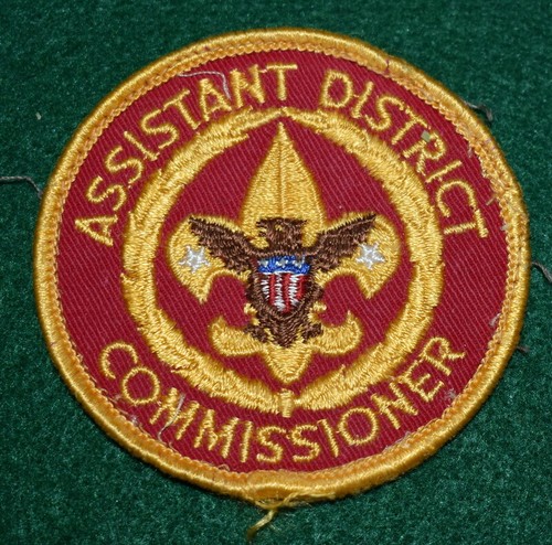 BOY SCOUT PATCH - ASSISTANT DISTRICT COMMISSIONER | eBay