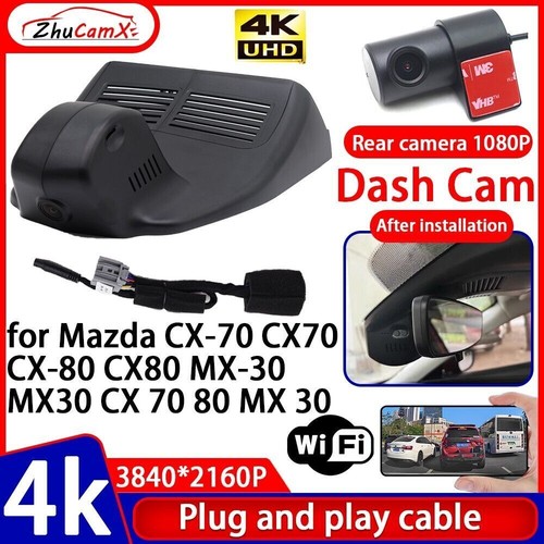 4K DVR Dash Cam Camera for Mazda CX-70 CX70 CX-80 CX80 MX-30 MX30 CX 70 ...