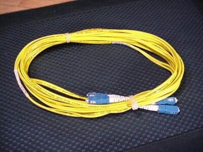 5M SC-SC Fiber Cable SMF Duplx SC to SC | eBay