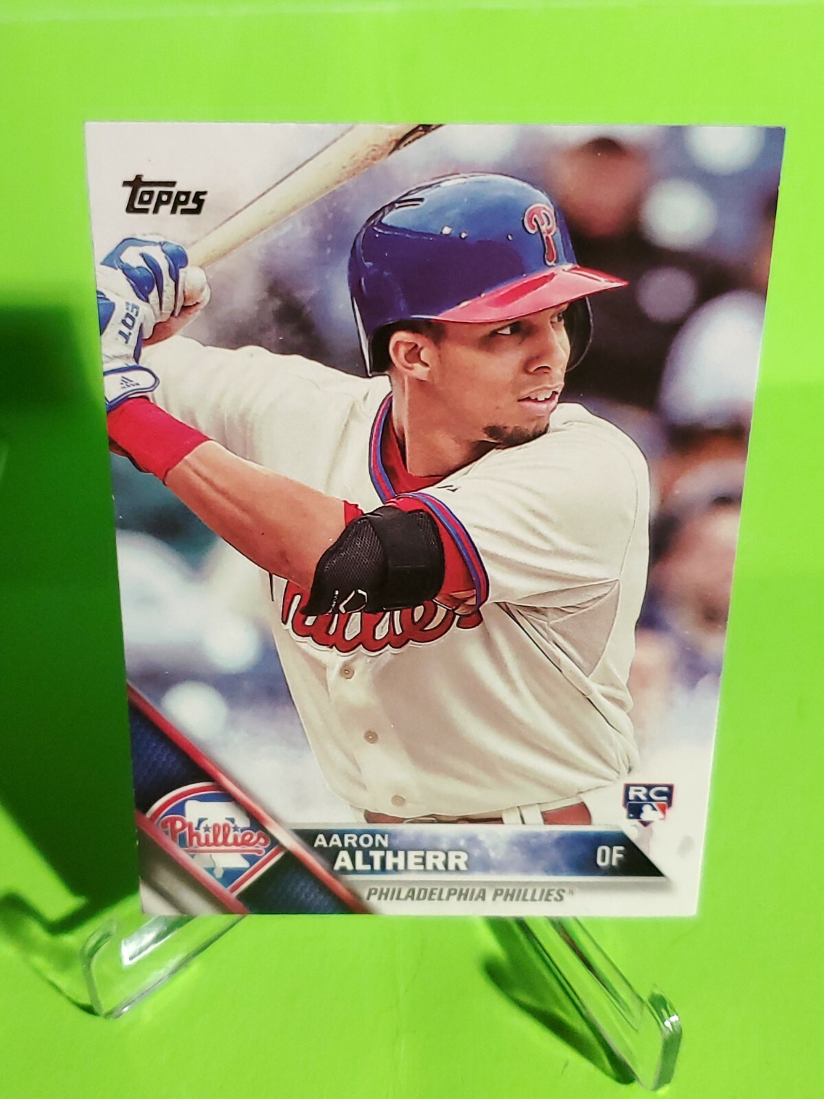 2016 Topps Series 2 Aaron Altherr RC #419 Baseball Rookie Card Phillies ...