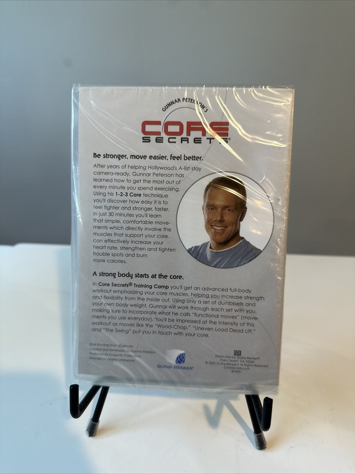 Core Secrets: Training Camp by Gunnar Peterson DVD New Full Body ...