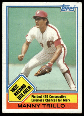 1983 Topps #5 Manny Trillo | eBay