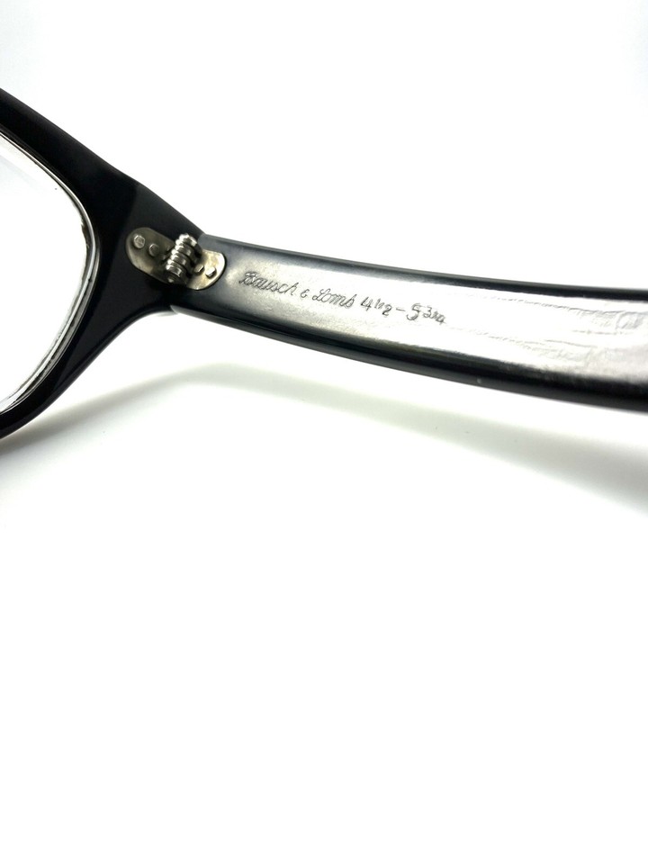 RARE Vtg 1950’s Bausch & Lomb black (Johnny Depp Cash Eyeglass ...