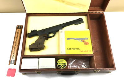 Vintage RWS Diana Model 10 .177 competition airgun w/ hard case and ...