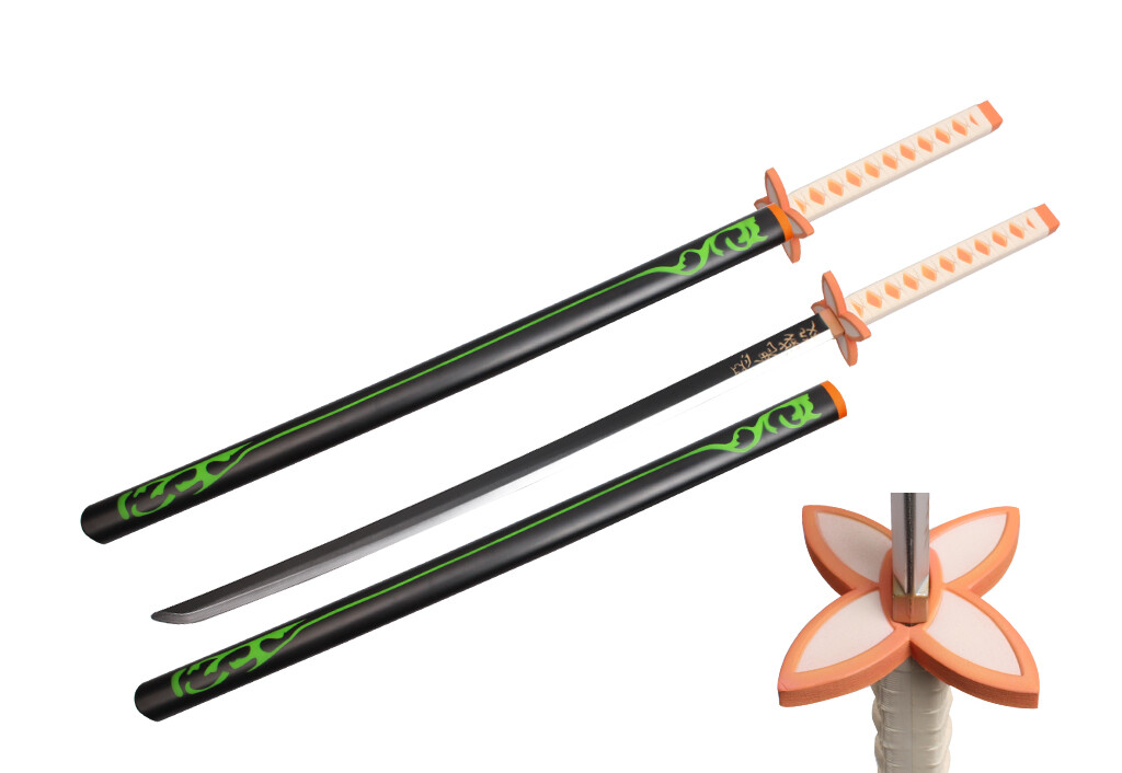 41" Fantasy Foam demon slayer sword Samurai Sword Katana Cosplay Xmas ...