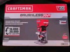 Lot 2 - Craftsman CMCW400B 20v V20 R+P Cordless Brushless Fixed Base ...