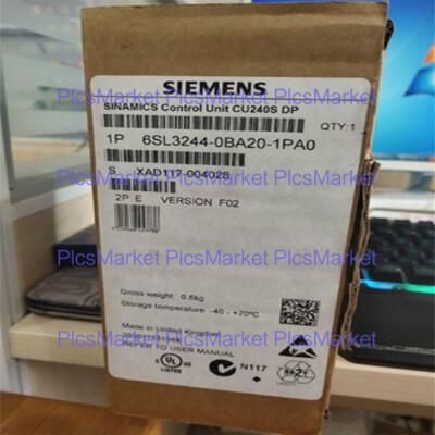 1PC NEW Siemens control unit 6SL3244-0BA20-1PA0 1yearwarranty via DHL ...