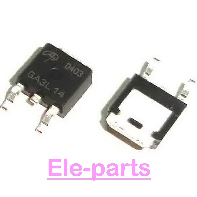 50 PCS AOD403 TO-252 D403 P-Channel 30 V (D-S) Mosfet Transistor Chip ...