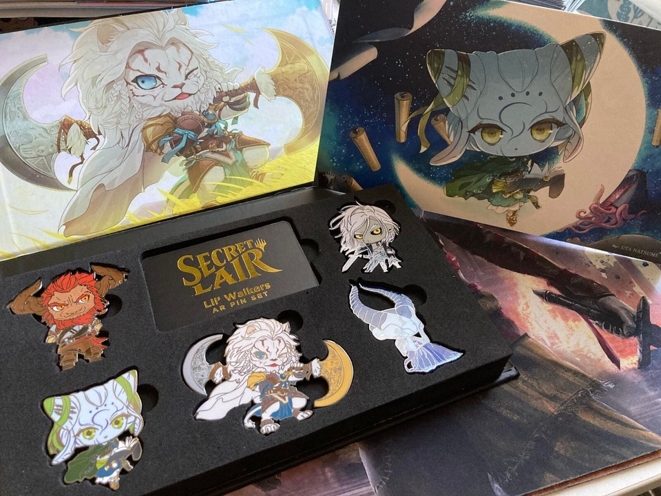 🔮 Pinfinity Chibi Planeswalker - Secret Lair: Li'l Walkers - Full Pin ...