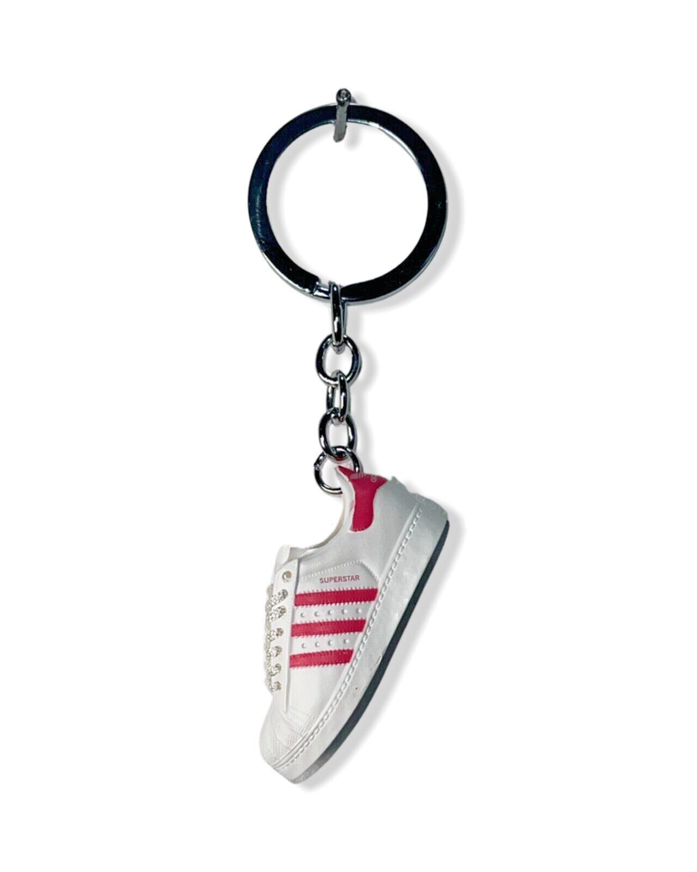 Adidas Superstar Mini Sneaker 3D keychain (Black and Pink) | eBay