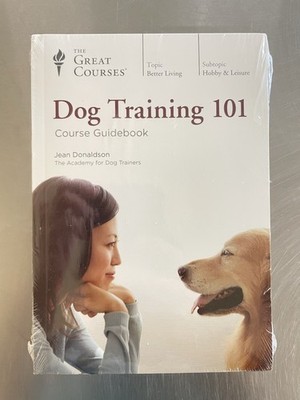 NEW The Great Courses Dog Training 101 Guidebook + 4 DVDs Jean ...