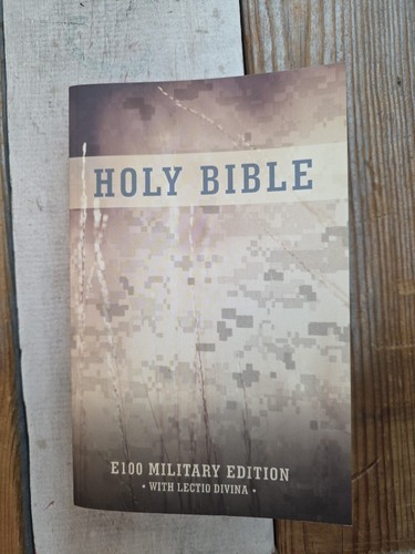 HOLY Bible E100 Military Edition with Lectio Divina Armed Services ...