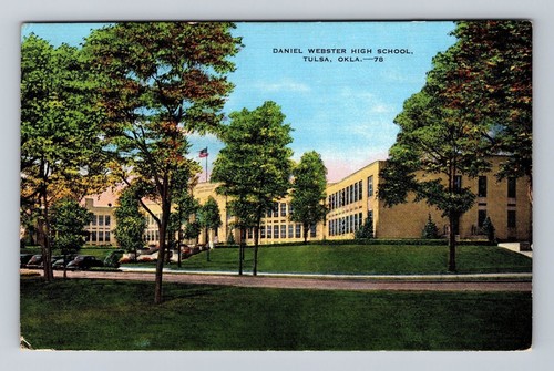 Tulsa OK-Oklahoma, Daniel Webster High School, Antique, Vintage ...