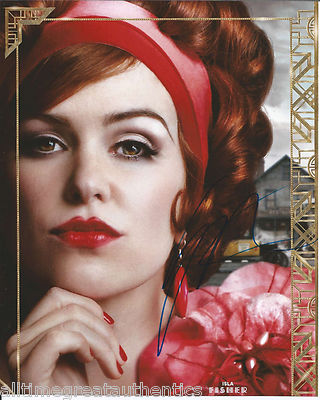 ISLA FISHER HAND SIGNED AUTHENTIC 'THE GREAT GATSBY' 8X10 PHOTO w/COA ...