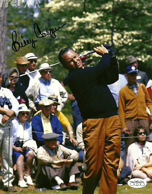Billy Casper Hand Signed 8x10 Photo JSA SOA 3x Major Winner HOF ...