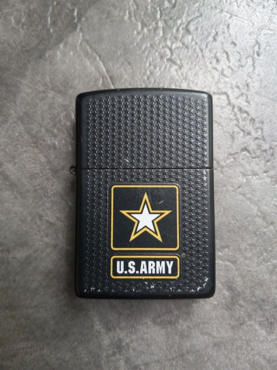 Zippo Lighter Us Army Personalized Brushed Chrome Zippo Lighter