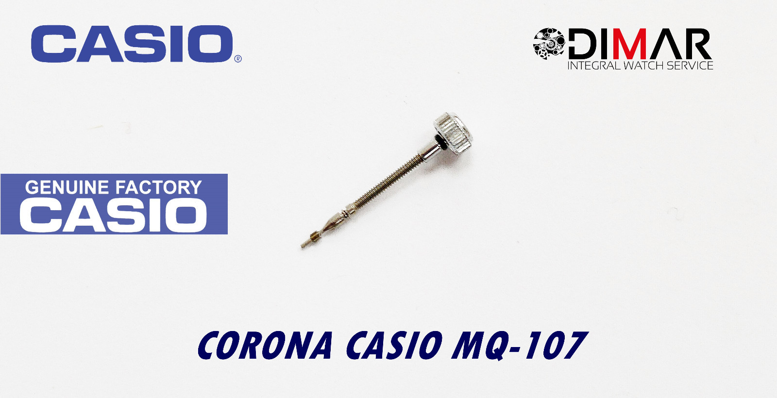 Casio Corona / Watch Crown, For Modelos. MQ-107 | eBay