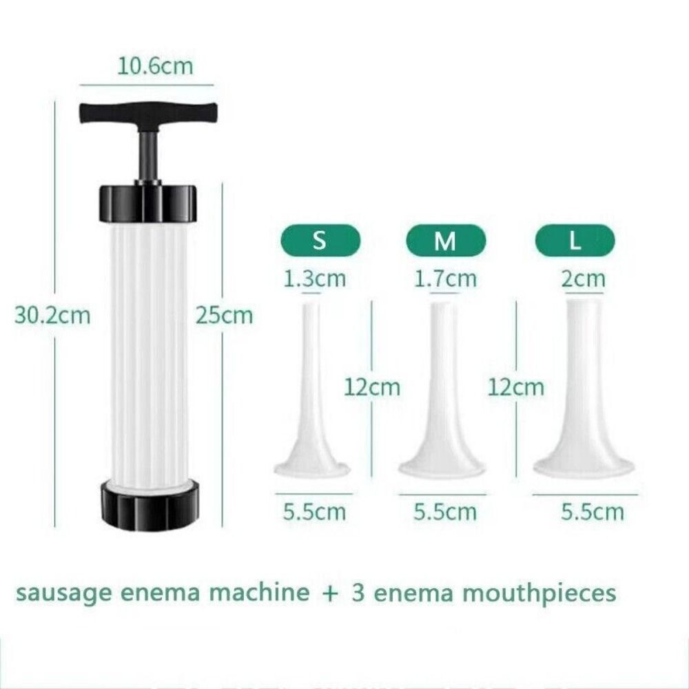 Tool Homemade Gadget Manual Meat Injector Tools Stuffer Filler Sausage ...