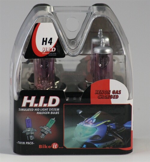 H4 Halogen Headlight Bulb Twinpack Purple 12v 100/80w p43 | eBay
