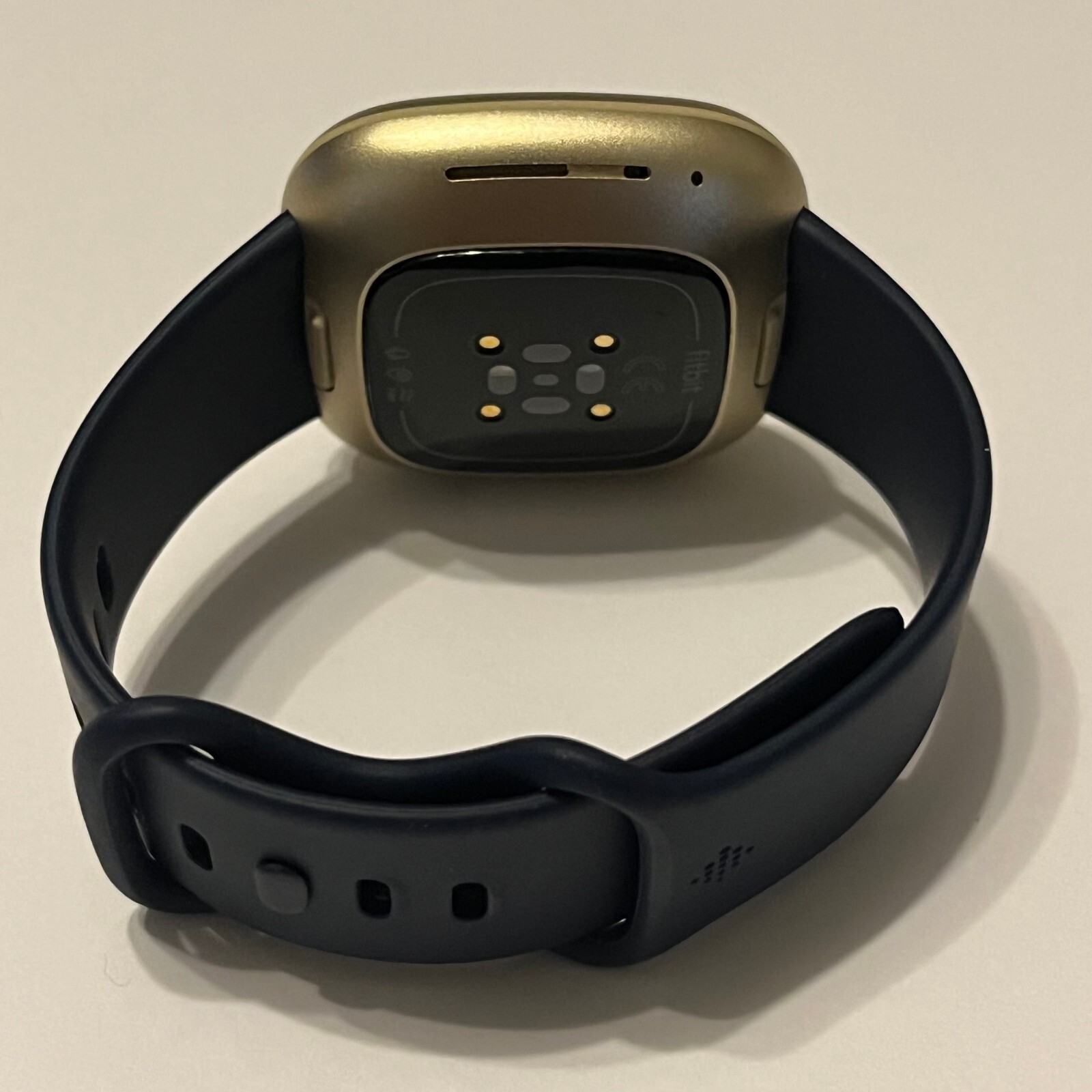 Fitbit Versa 3 GPS Smartwatch w/ Heart Rate FB511 - Gold Case + Blue ...