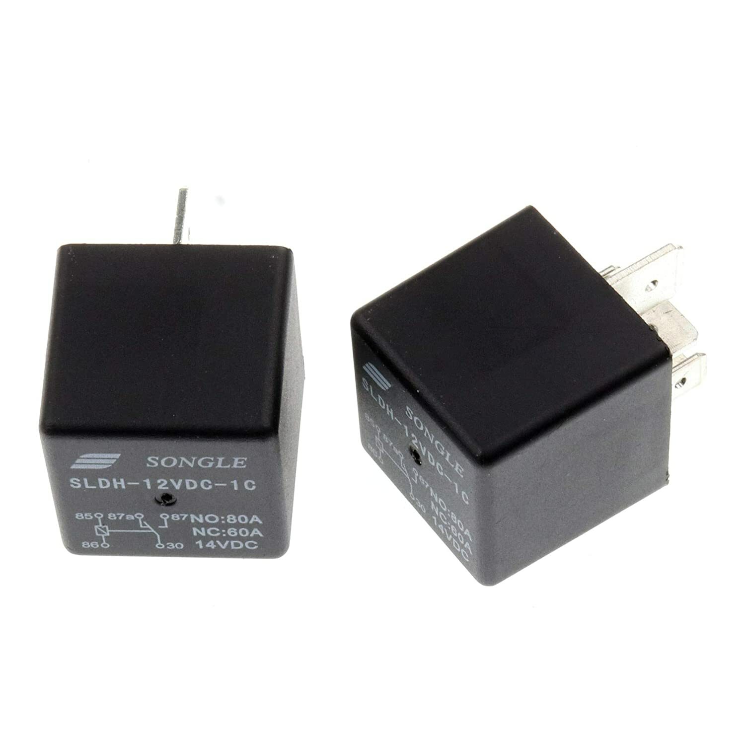 2PCS High Power Automotive Relay SLDH-12VDC-1C NO 80A NC 60A 14VDC For ...