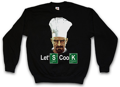 LET´S COOK CHEF SWEATSHIRT SWEATER PULLOVER - Breaking Walter White ...