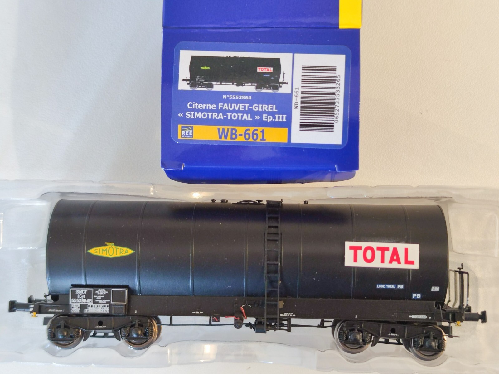 PROMO Lot de 3 citernes Fauvet-Girel WB-654 WB-660 WB-661 REE Modeles ...