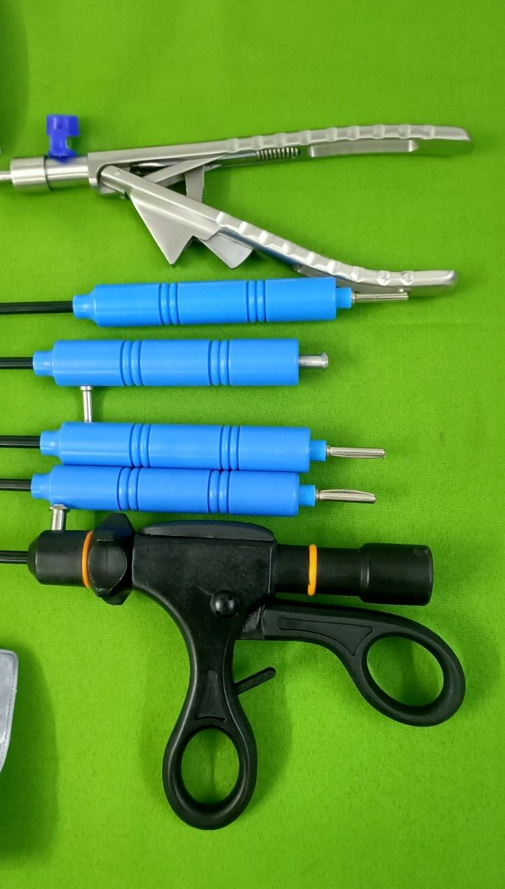 8pc Laparoscopic Mini Surgery Set 5mmx330mm Endoscopy Reusable ...