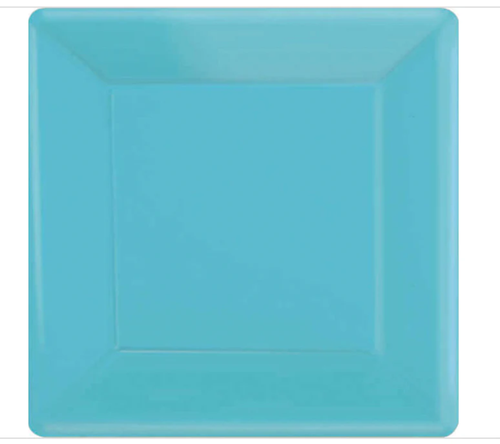 Amscan Bright Blue 7 Inch Square Paper Plates, 20 Ct. | eBay
