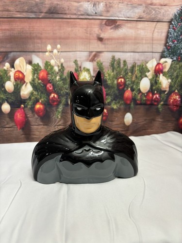 DC Comic - Ceramic Batman Bust Coin Piggy Bank - Made By FAB Starpoint ...