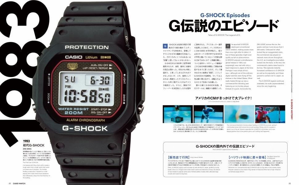 Casio Watch Complete Guide Book 50th Anniversary 1974-2024 English ...