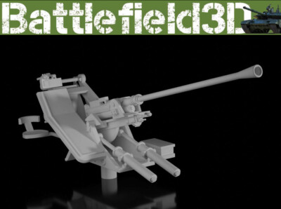 German WW2 Mounted Flak guns for Conversion/Scratchbuilding - Various ...