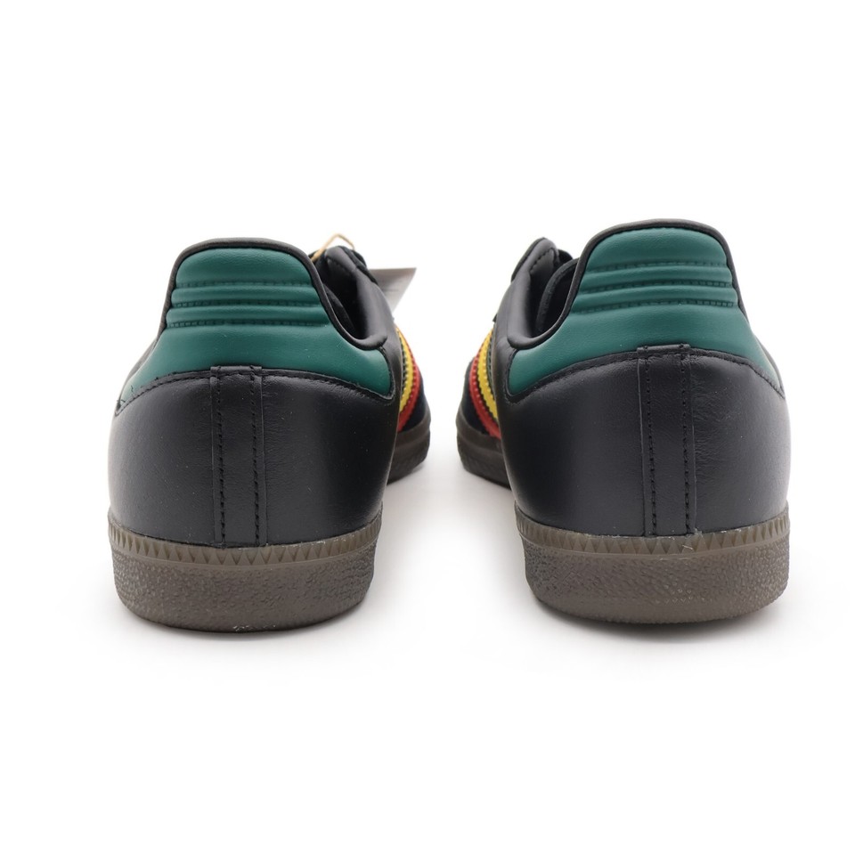 IH3119 adidas Originals Samba OG Rasta Core Black Green Yellow Red (Men ...
