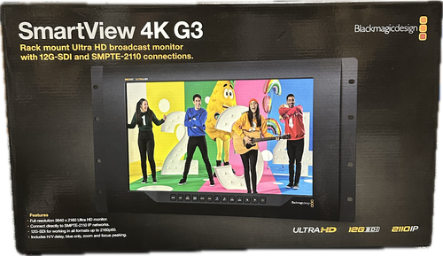 Blackmagic Design - SmartView 4K G3 - 15.6" DCI 4K Broadcast Monitor | eBay