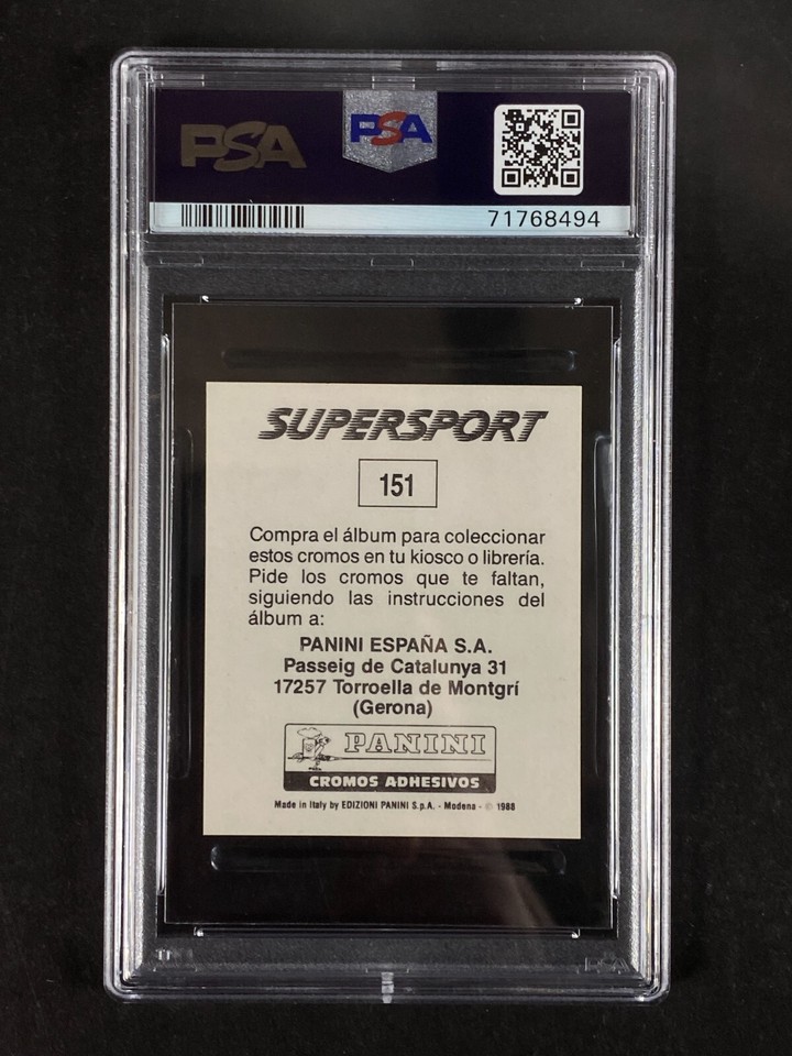 1987 Panini Supersport Spanish - Jimmy Connors #151 - PSA 6 | eBay