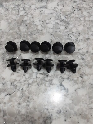 (Pack of 12) Fender Liner Retainer Clips Push In for GMC Sierra re ...