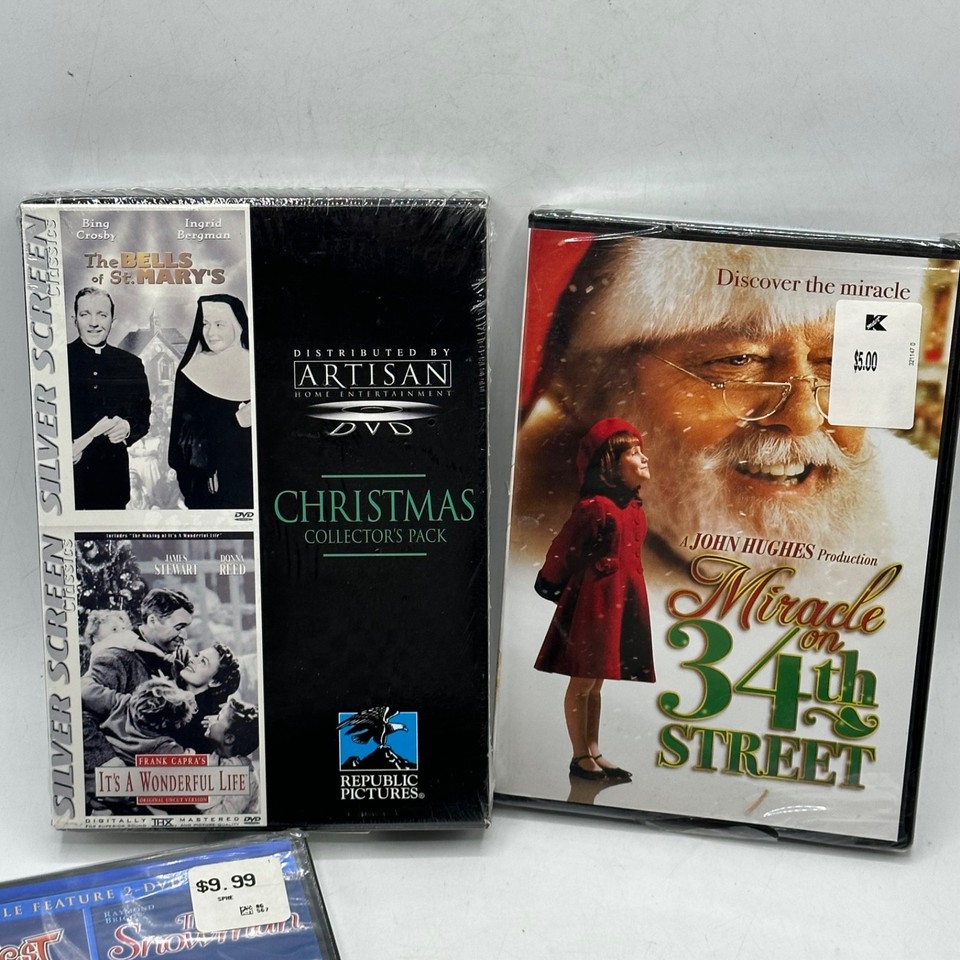 Lot of 7 Assorted Christmas Movies DVD Bulk DVDs - SEALED | eBay