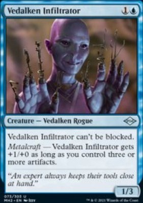 Vedalken Infiltrator Modern Horizons 2 (MH2) 73 MTG Regular | eBay ...