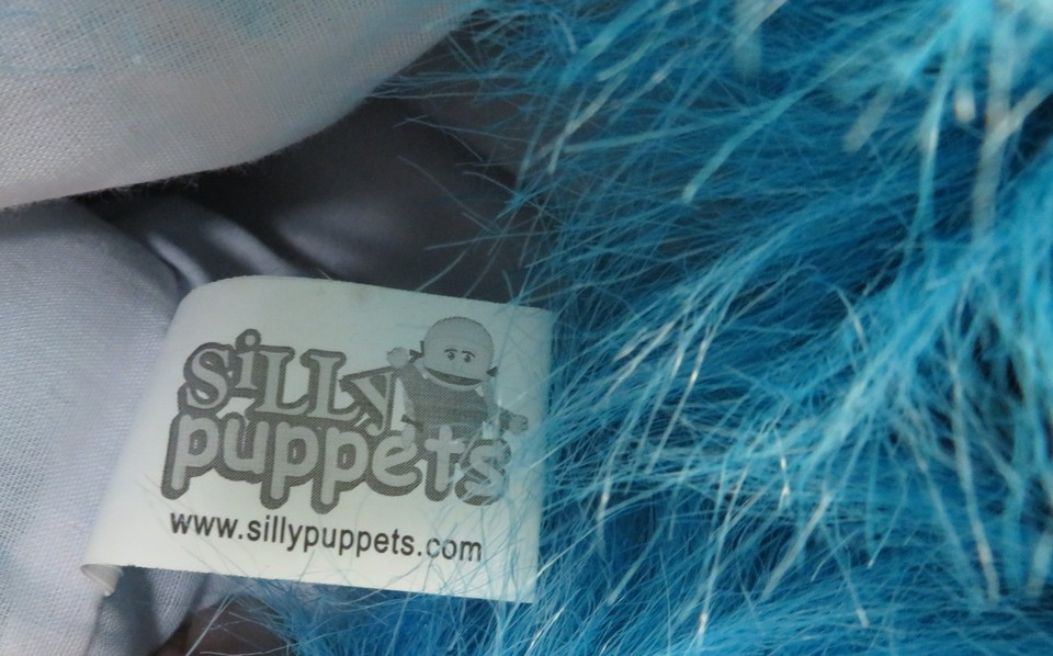 Silly Puppets 28" Blue Monster Puppet Full Body Ventriloquist Style ...
